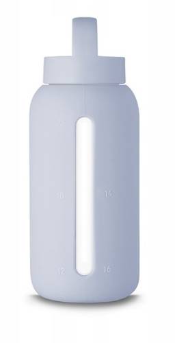 MUUKI SZKLANA butelka na WODĘ / NAPARY 720 ml MOTYWACYJNA Quantum Ice ...